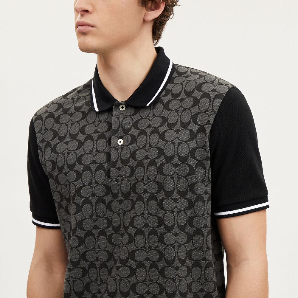 Signature Polo CHARCOAL SIGNATURE