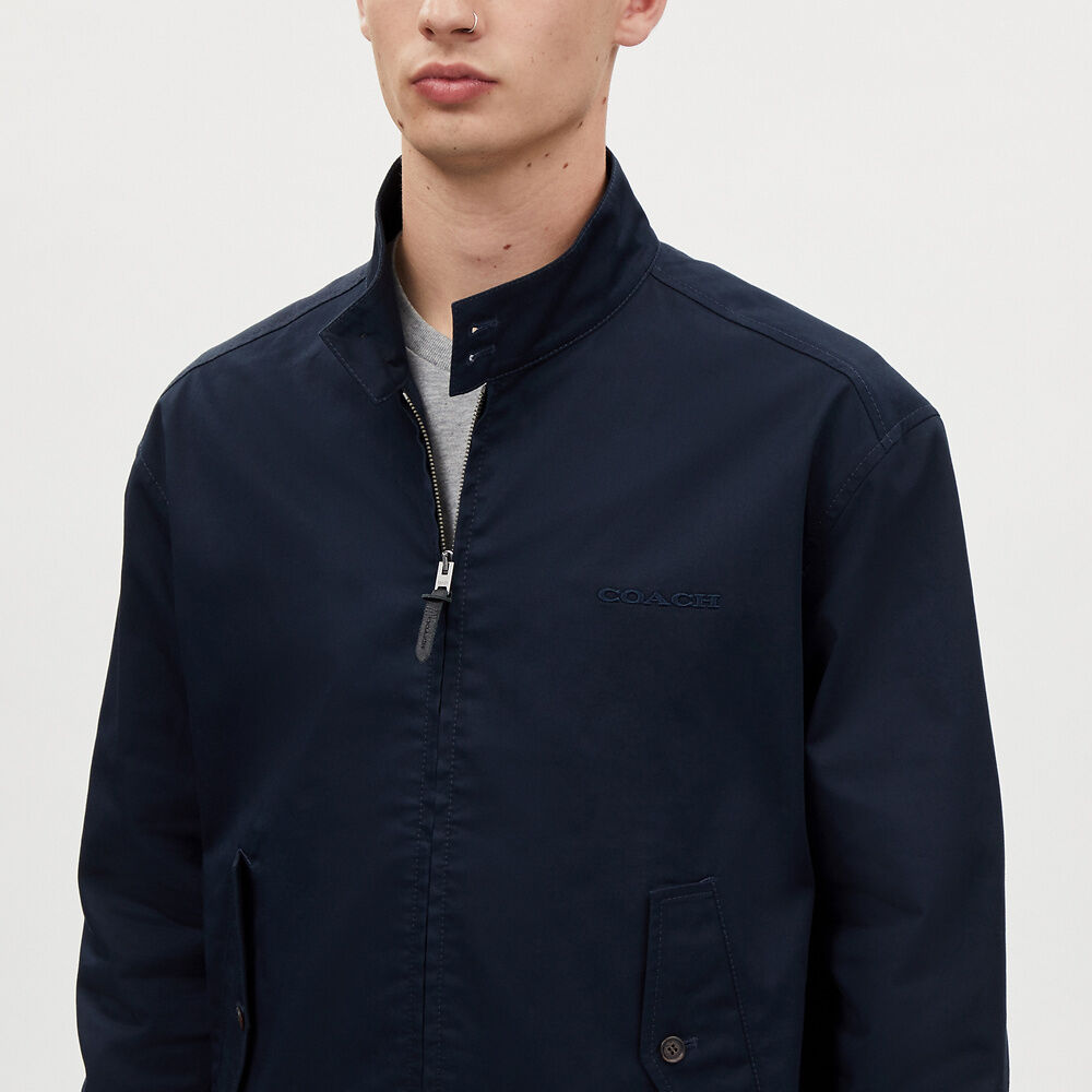 harrington jacket navy